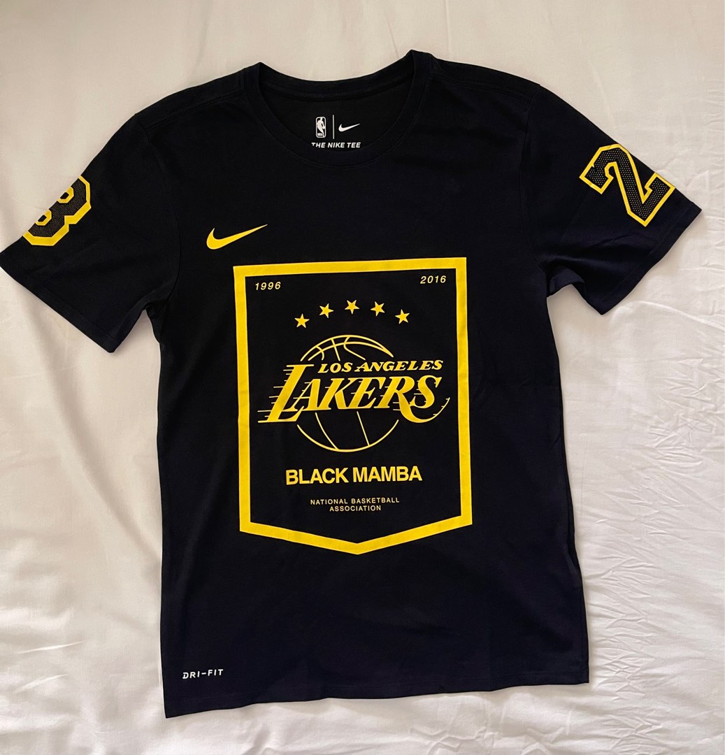 NIKE BLACK MAMBA KOBE DRI-FIT TEE, Men's Fashion, Tops & Sets, Tshirts & Polo Shirts on Carousell