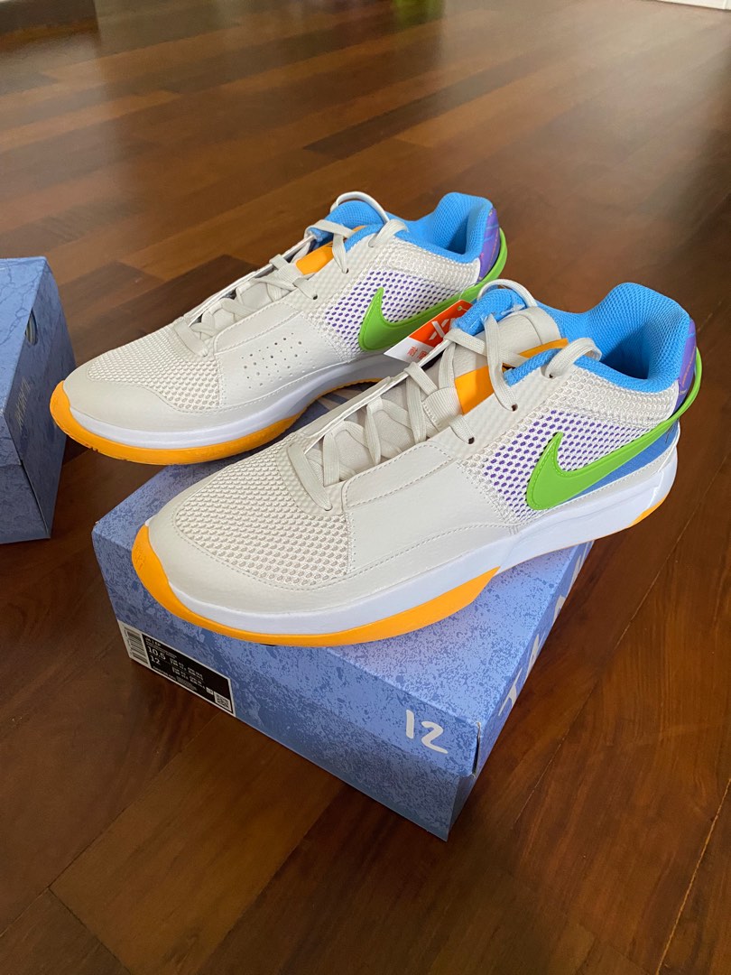 Nike Ja 1 Family Trivia hunger in hand, Men's Fashion, Footwear ...