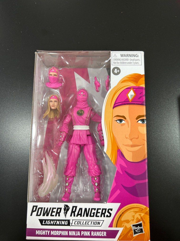 Ninjetti pink ranger Kat MMPR, Hobbies & Toys, Toys & Games on Carousell