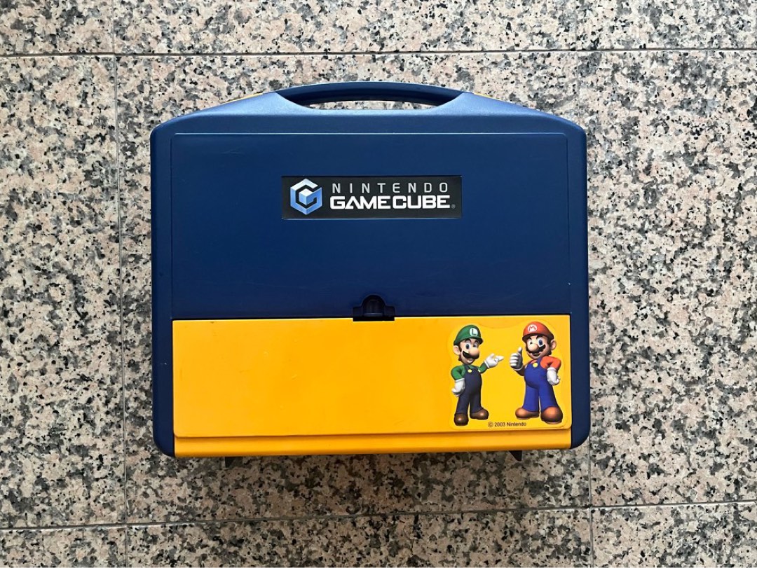 Nintendo GameCube official hard case, Video Gaming, Video Game Consoles, Nintendo on Carousell