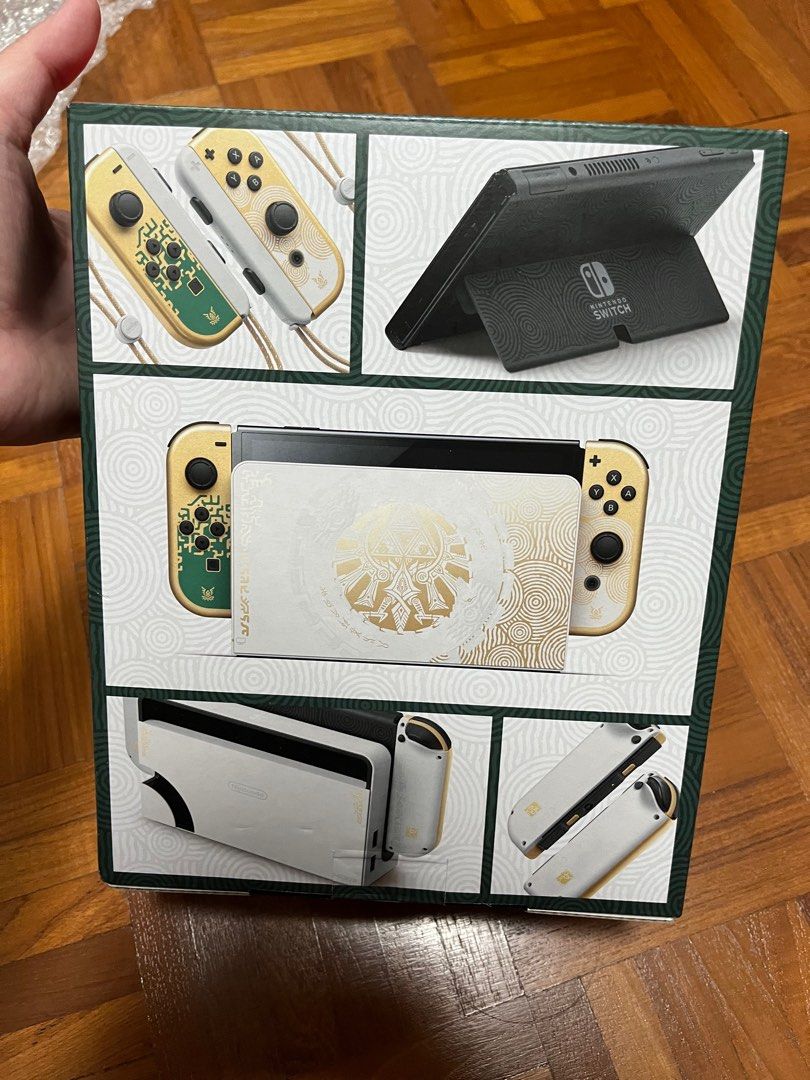Nintendo switch oled Zelda Nintendo switch oled, Video Gaming, Video Game Consoles, Nintendo on ...