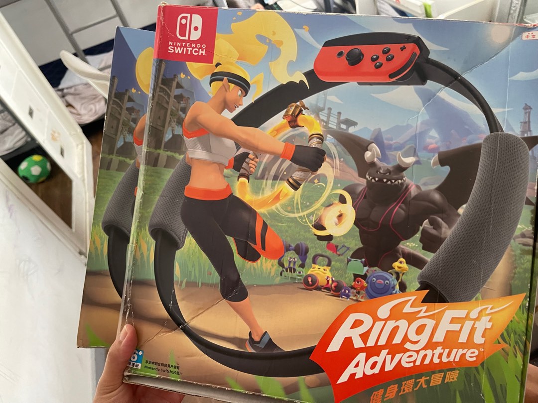 Nintendo switch ring fit, Hobbies & Toys, Toys & Games on Carousell