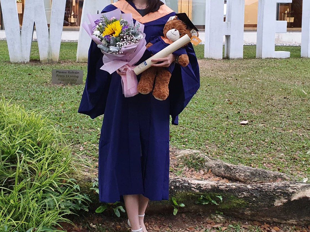 NUS GRADUATION GOWN (FASS), Women's Fashion, Coats, Jackets and ...