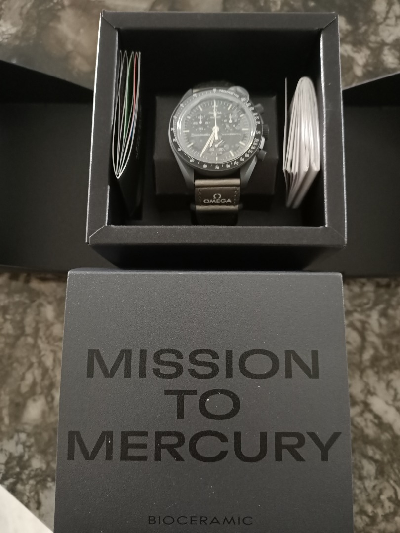 Omega Swatch Watch, Men's Fashion, Watches & Accessories, Watches on ...