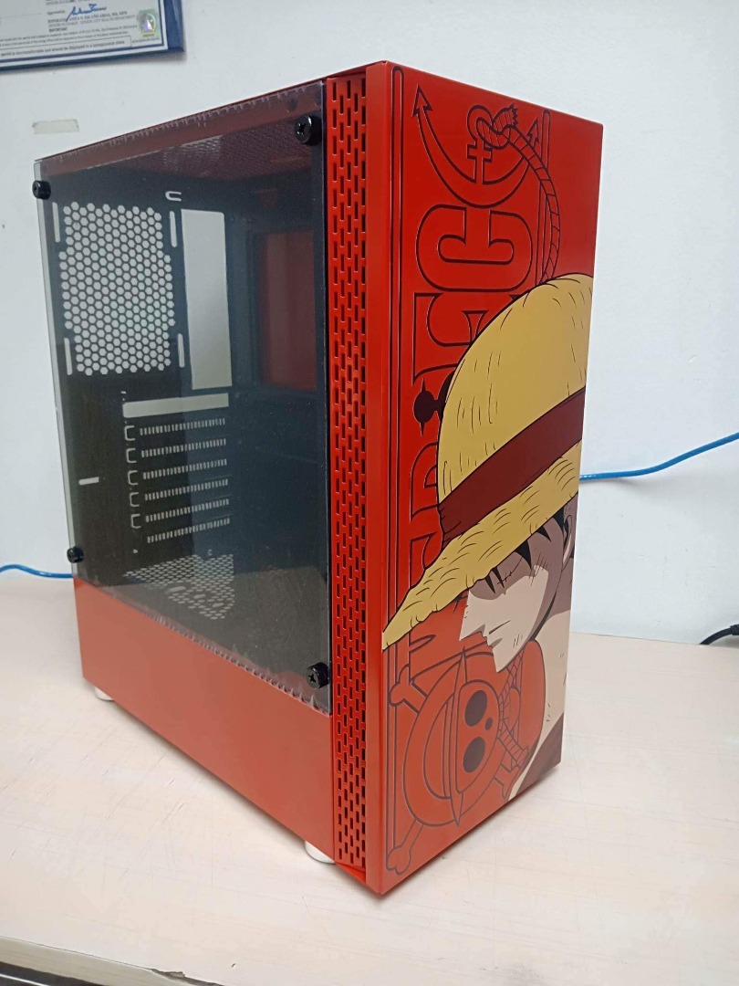 ONEPIECE LUFFY MID TOWER GAMING COMPUTER CASE, Computers & Tech, Parts ...