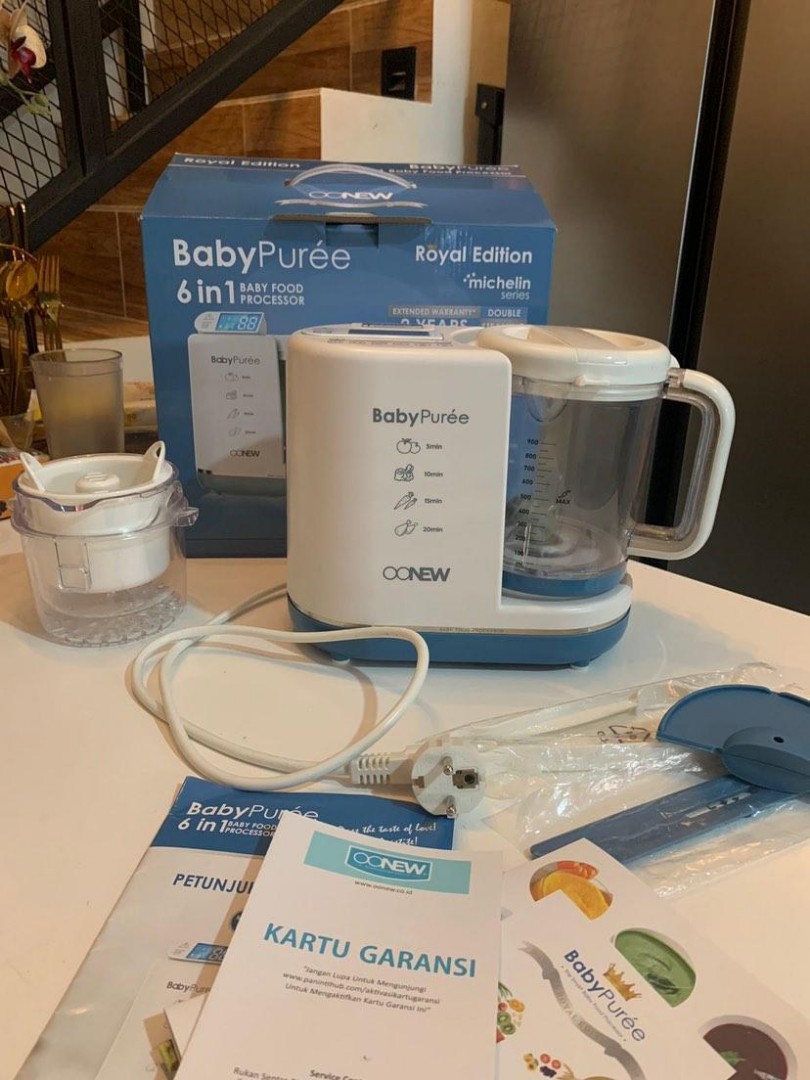 Oonew Baby Puree 6in1, Bayi & Anak, Perawatan & Makanan Anak di Carousell