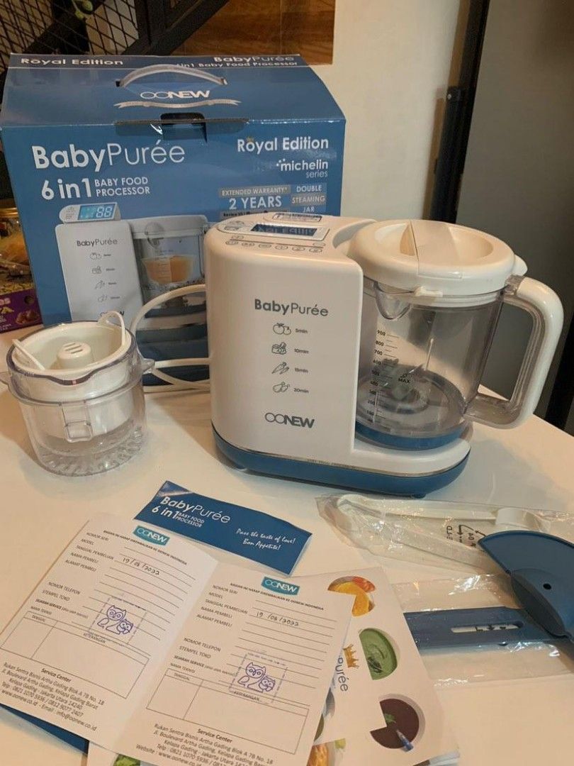 Oonew Baby Puree 6in1, Bayi & Anak, Perawatan & Makanan Anak di Carousell
