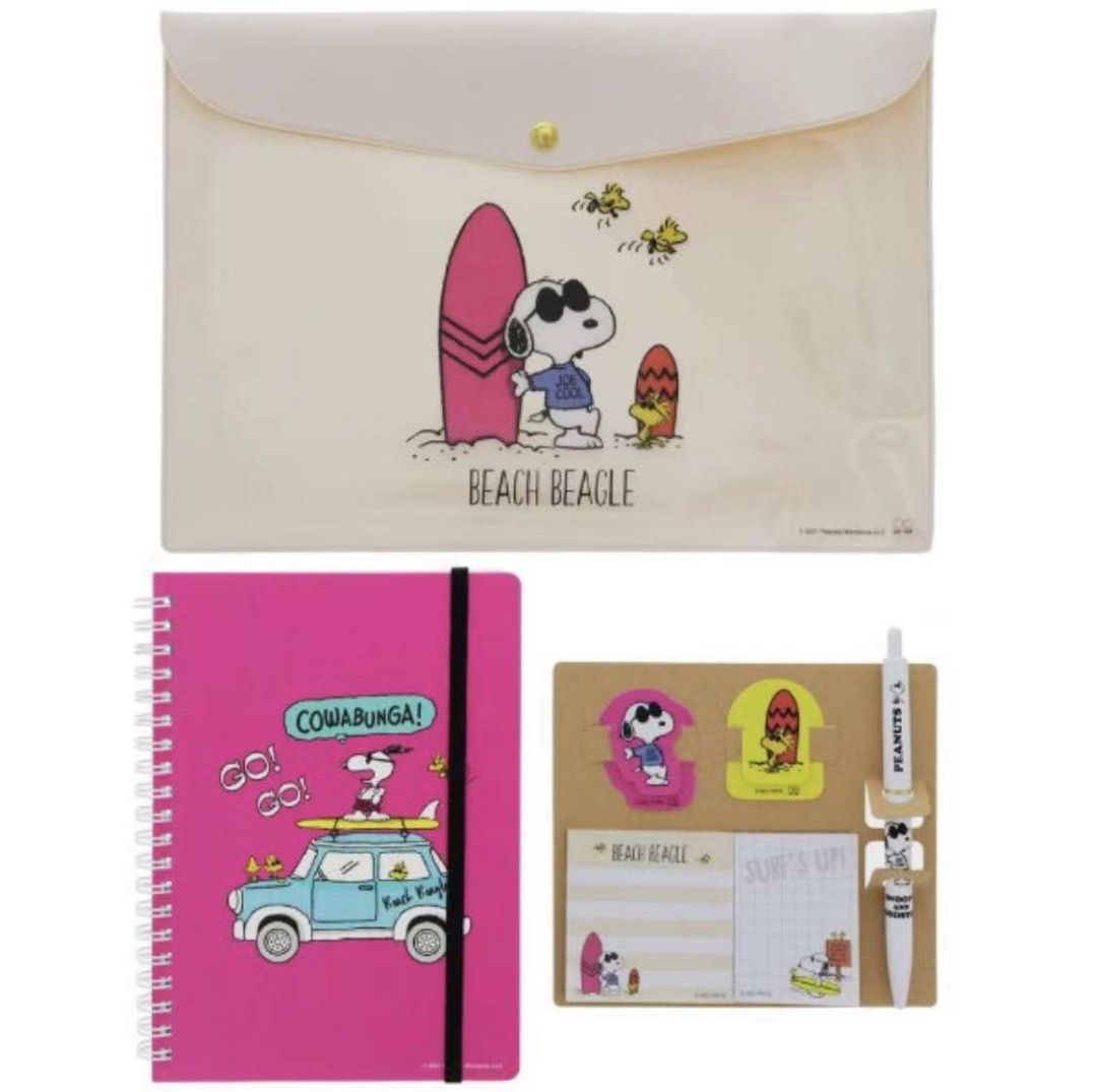 Original Japan Peanuts Snoopy Stationery Set Set OF 7, Hobbies & Toys ...
