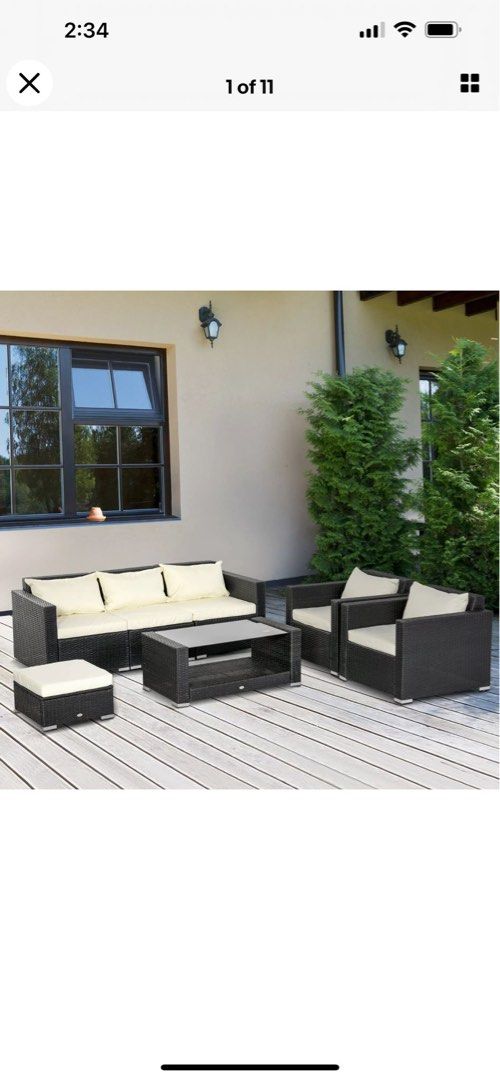 Outdoor Patio Furniture, Furniture & Home Living, Outdoor Furniture on Carousell