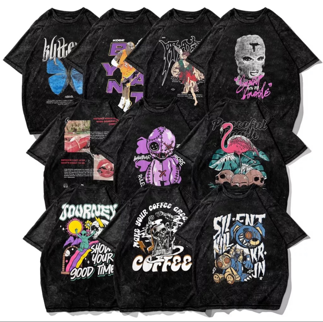 [OVERSIZE] BAJU KAOS OVERSIZE WASH / OVERSIZE T-SHIRT WASH, Fesyen Pria ...