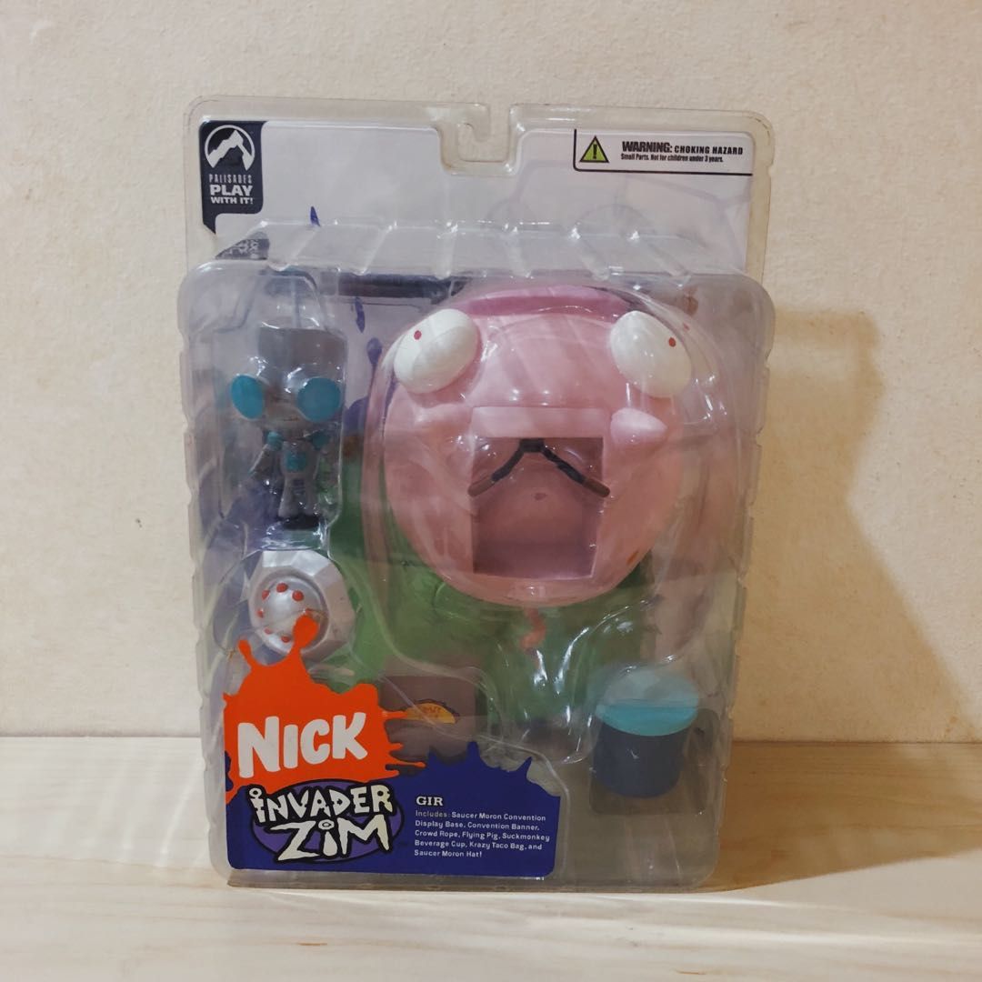 Palisades Toys Invader Zim series 1 Gir action figure Nick Nickelodeon ...