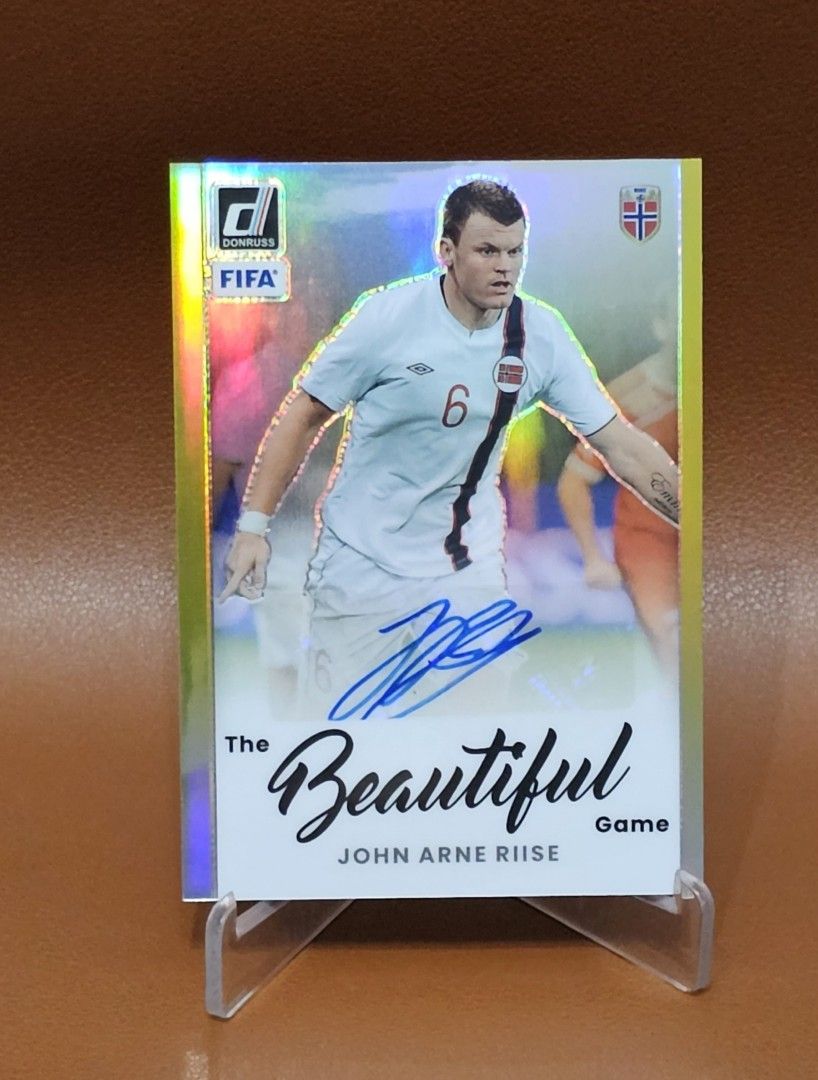 Panini Soccer John Arne Risse /10 Auto, Hobbies & Toys, Toys & Games on ...