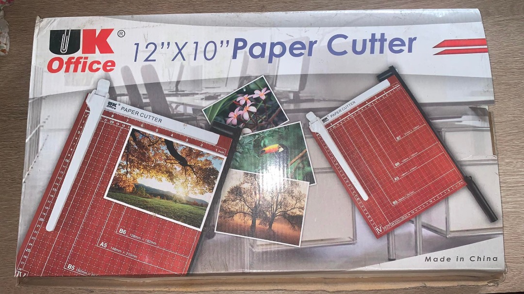 Paper Cutter 12" x 10", Hobbies & Toys, Stationary & Craft, Craft ...
