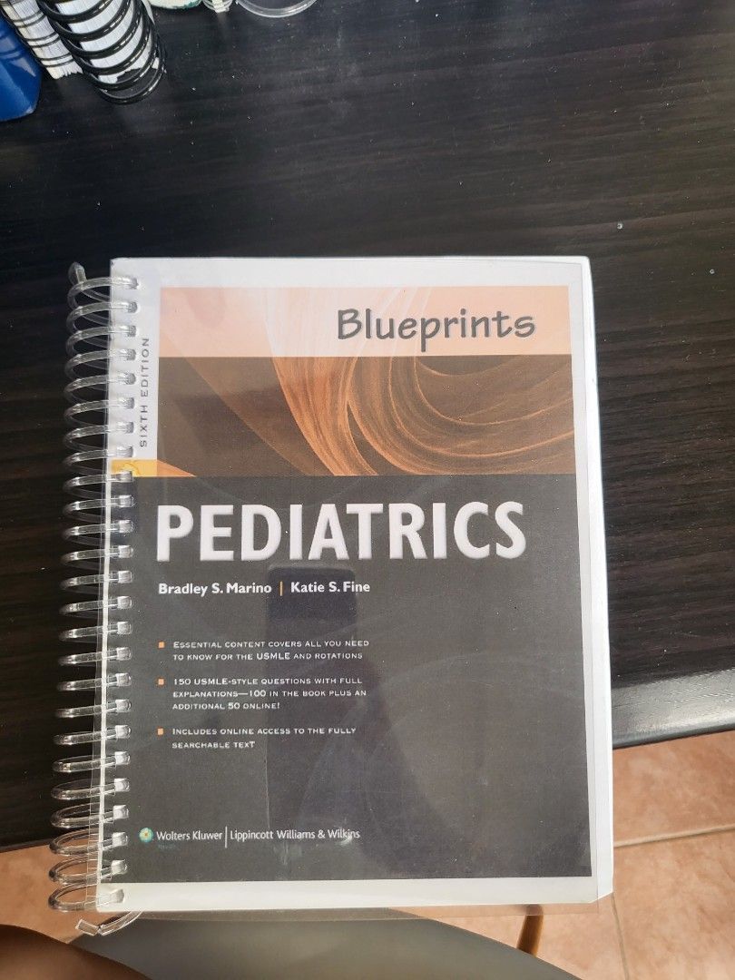 Pediatrics Blueprints Sixth Edition PLE Boards Review, Hobbies & Toys, Books & Magazines ...