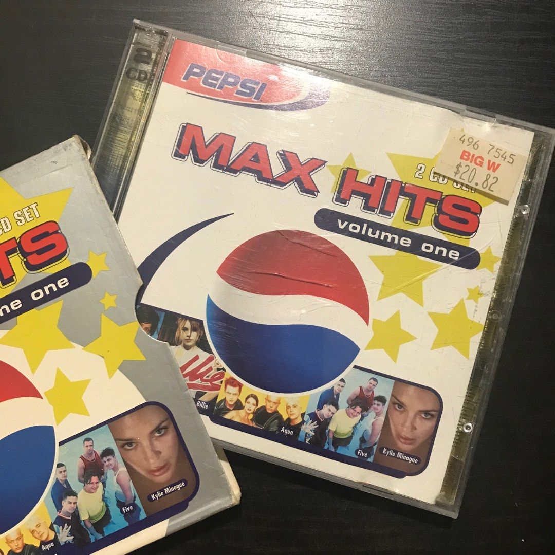 Pepsi Max Hits CD (Limited Edition) (Double Disc) (Box Aus), Hobbies ...