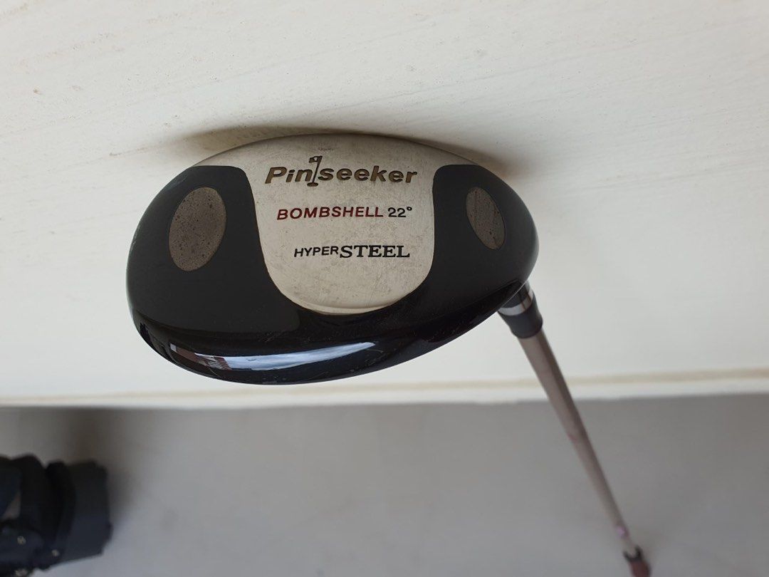 PinSeeker Bombshell 22 HyperSteel Hybrid Club, Sports Equipment, Sports ...