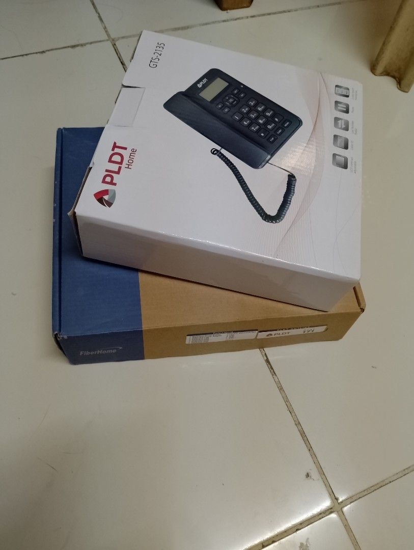 Pldt fibre modem and telephone, Computers & Tech, Parts & Accessories ...