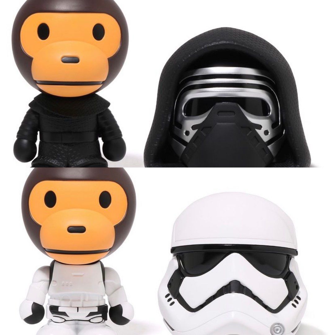 Po Bape baby Milo kylo Ren first order stormtrooper Star Wars VCD storm ...