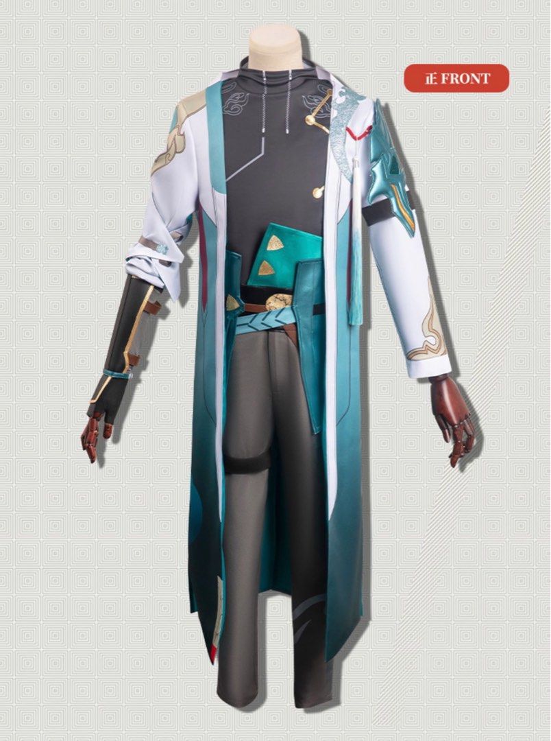[PO] Dan Heng HSR Honkai Star Rail Danheng Cosplay Wig Costume, Hobbies ...