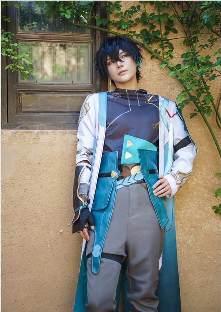[PO] Dan Heng HSR Honkai Star Rail Danheng Cosplay Wig Costume, Hobbies ...