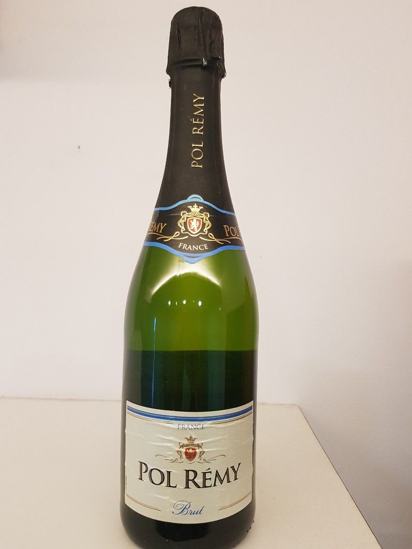 Pol Remy Brut sparkling wine 750ml, Food & Drinks, Alcoholic Beverages ...