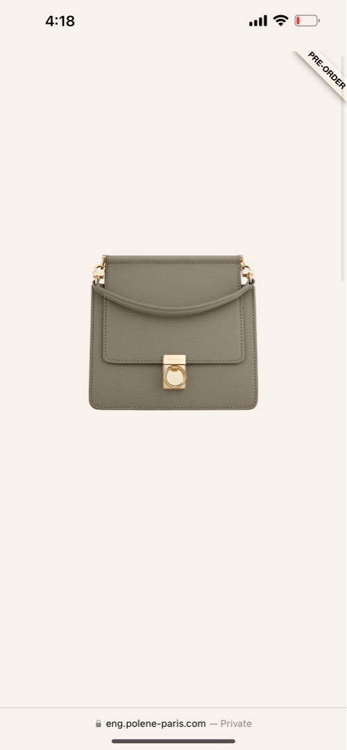 POLENE NUMERO Sept mini, Women's Fashion, Bags & Wallets, Cross-body ...