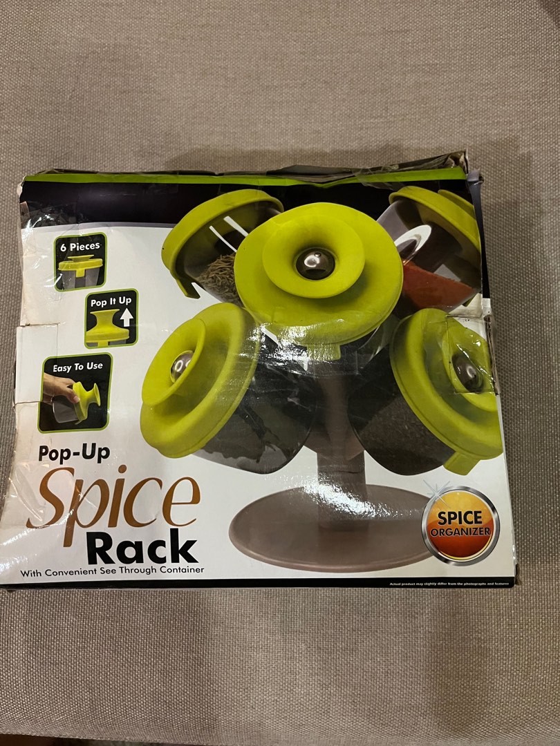 Pop up Spice Rack, Furniture & Home Living, Kitchenware & Tableware, Food Organisation & Storage ...
