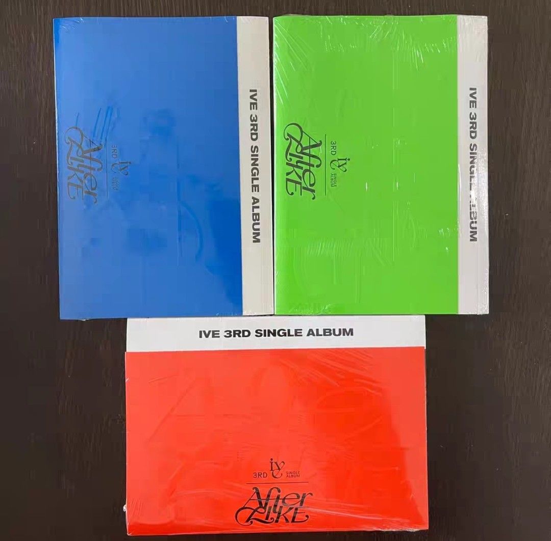 [PO,READ DESCRIPTION] IVE AFTER LIKE ALBUM SEALED (SET), Hobbies & Toys, Collectibles ...
