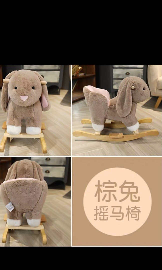 Pre-loved Rocking horse/rabbit, Babies & Kids, Infant Playtime on Carousell