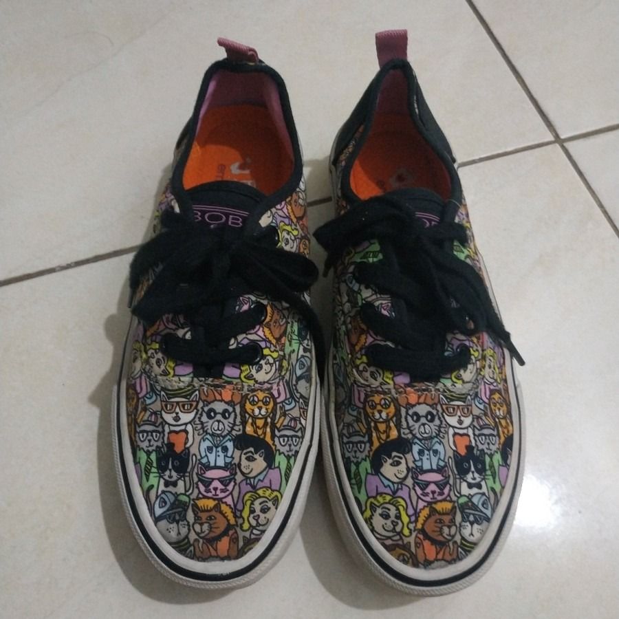 Preloved Sepatu Bobs Rare Sketcher Lace Up, Fesyen Wanita, Sepatu di ...