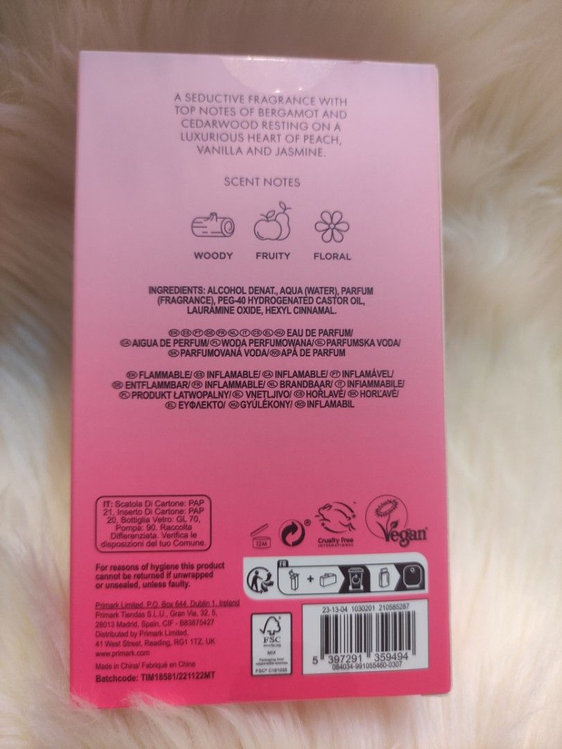 Primark PS True Destiny Perfume 75ml EDP, Beauty & Personal Care ...