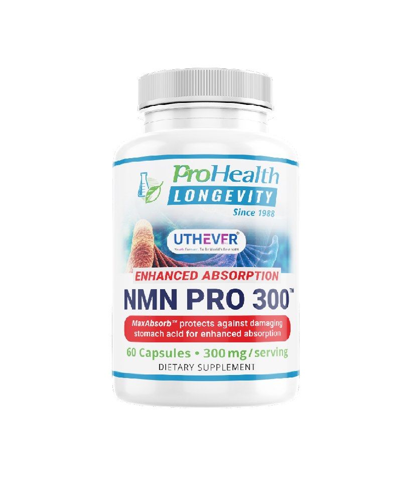 ProHealth NMN PRO 300 Enhanced Absorption, 健康及營養食用品, 健康補充品, 健康補充品 - 維他命 ...