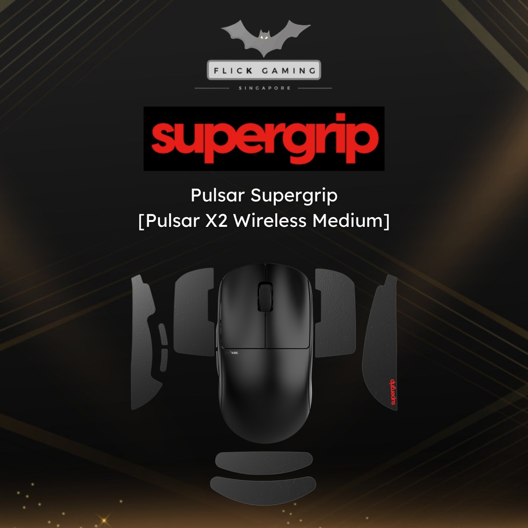 Pulsar Supergrip for Pulsar X2 Wireless Medium/Mini, Computers & Tech ...