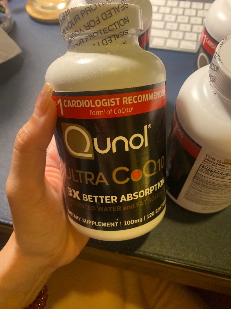 Qunol Ultra Q10 100mg 120 softgels * 4, Health & Nutrition, Health ...
