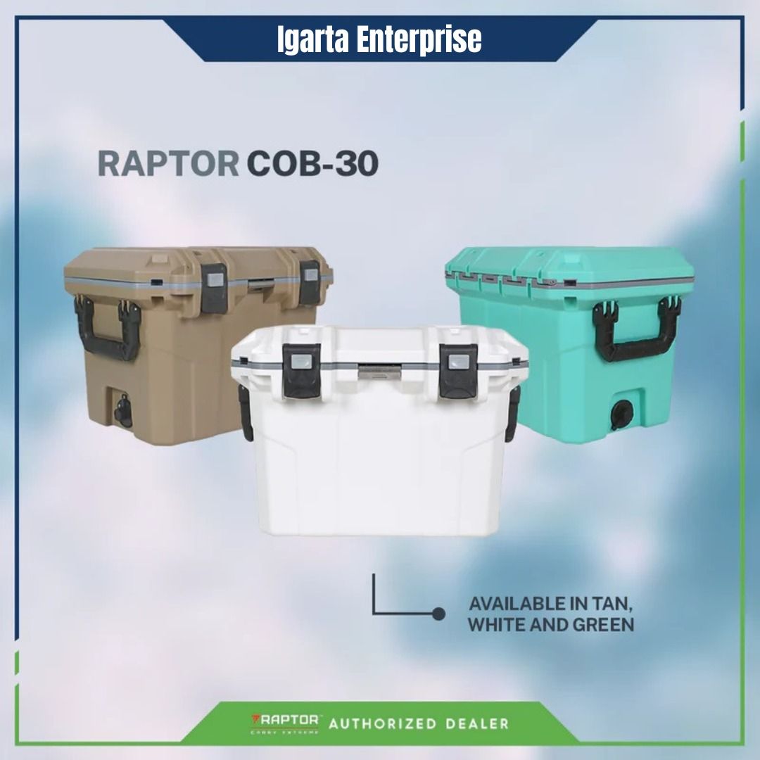Raptor Cooler COB 30, Furniture & Home Living, Outdoor Furniture on Carousell