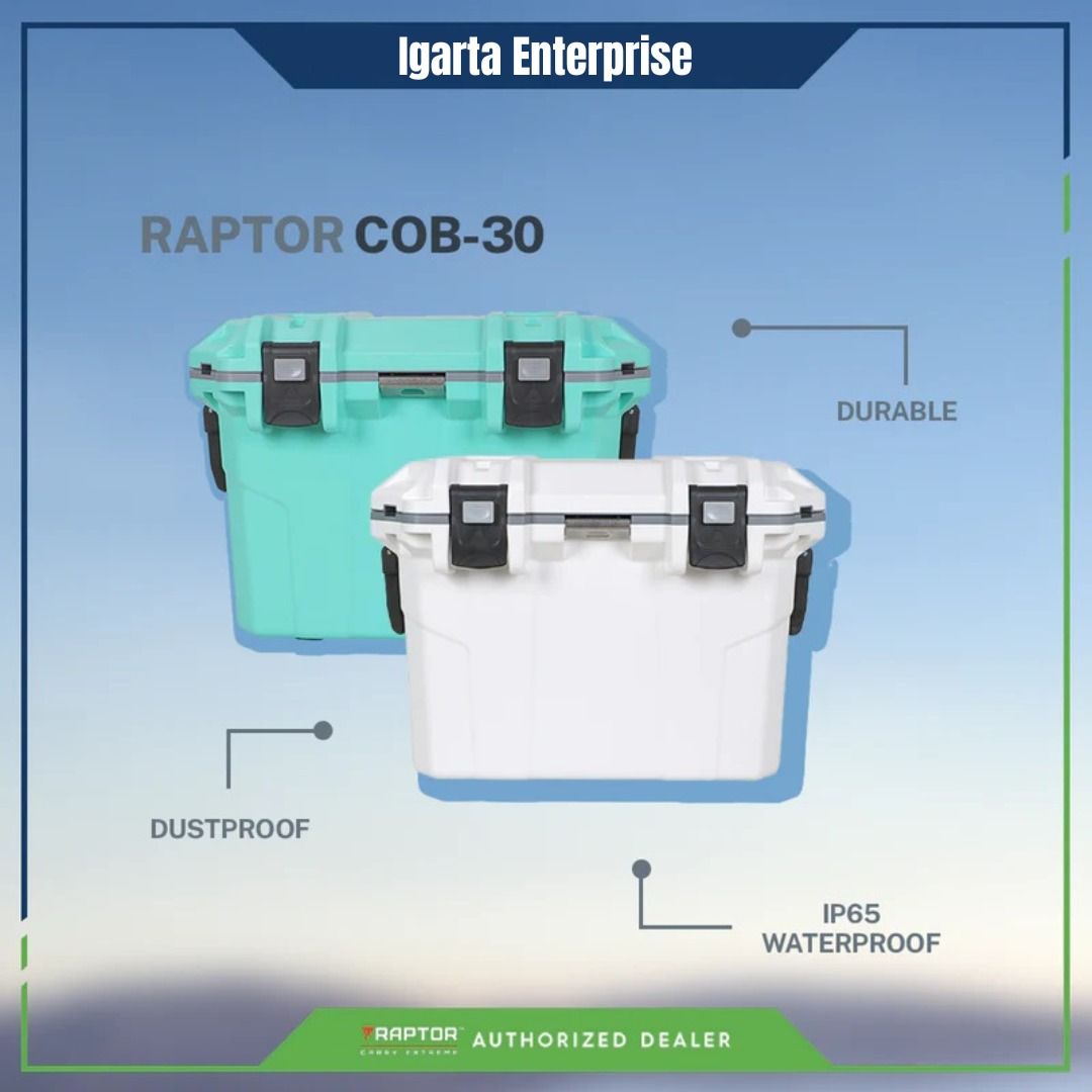 Raptor Cooler COB 30, Furniture & Home Living, Outdoor Furniture on Carousell