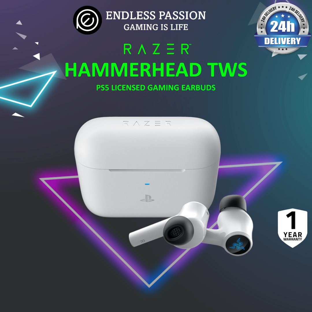 Razer Hammerhead Hyperspeed Playstation Licensed Wireless Multi