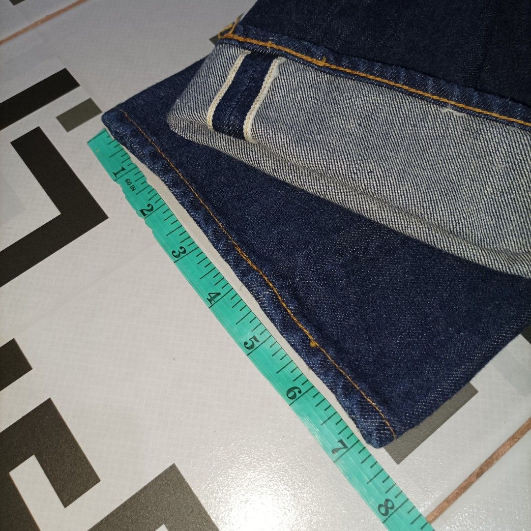 RESOLUTE 710 SELVEDGE JEANS, ONE WASH (30 ACTUAL WAIST), Men's Fashion ...