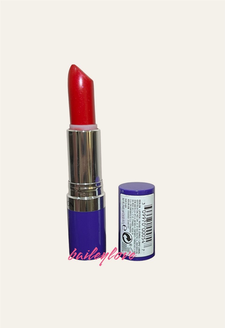 Revlon Lipstick in Ruby Flash (106), Beauty & Personal Care, Face ...