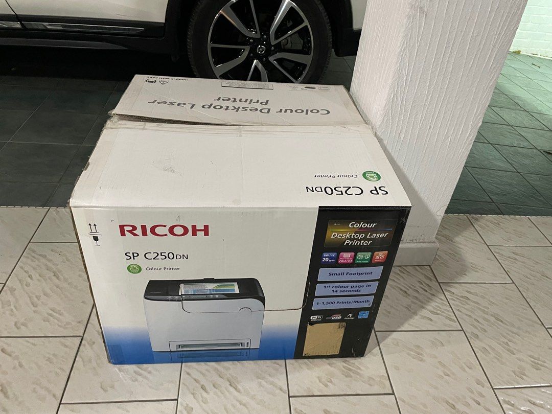 Ricoh SP C250DN desktop colour laser printer, Computers & Tech ...