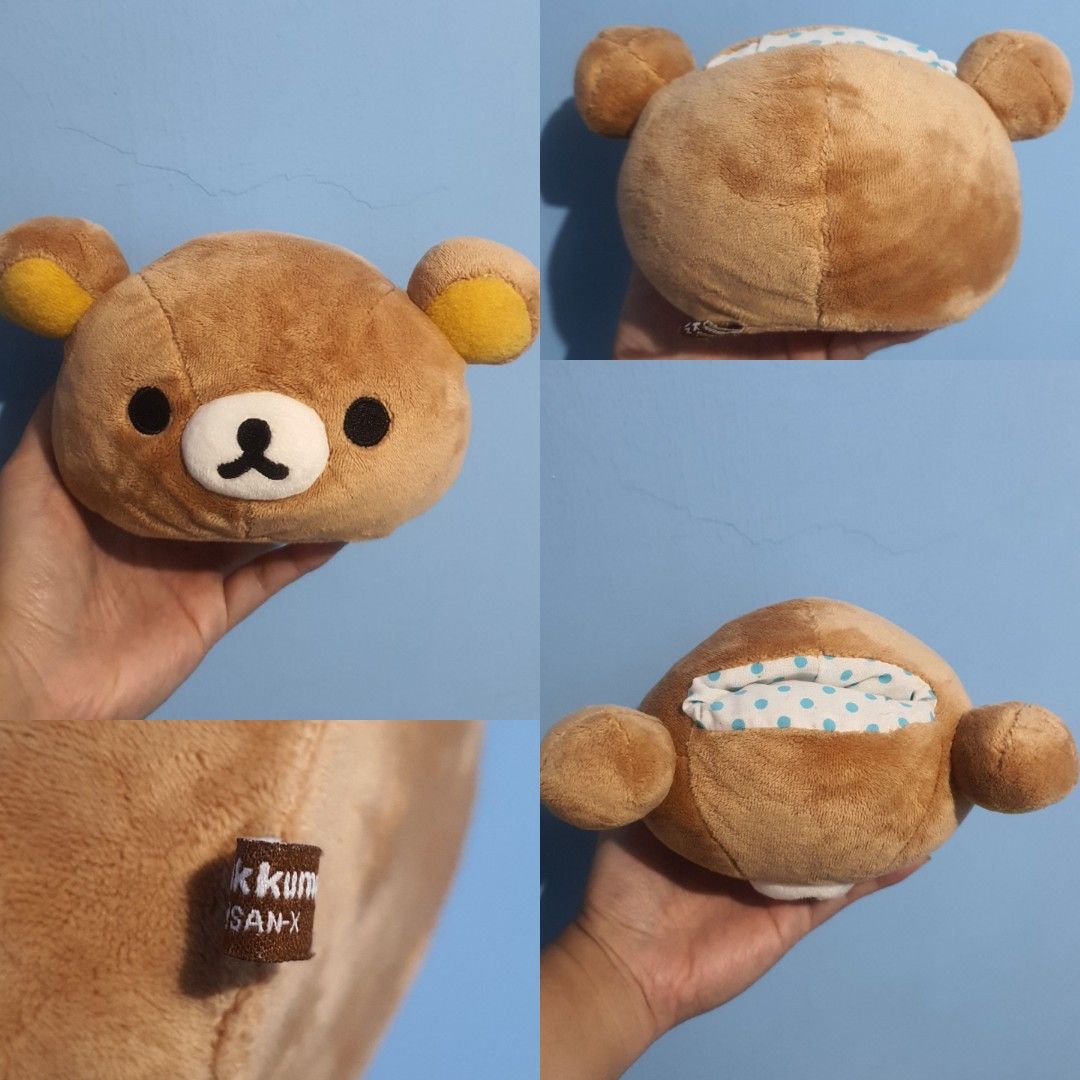 Rilakkuma Head Plush Mobile Stand, Hobbies & Toys, Toys & Games on ...
