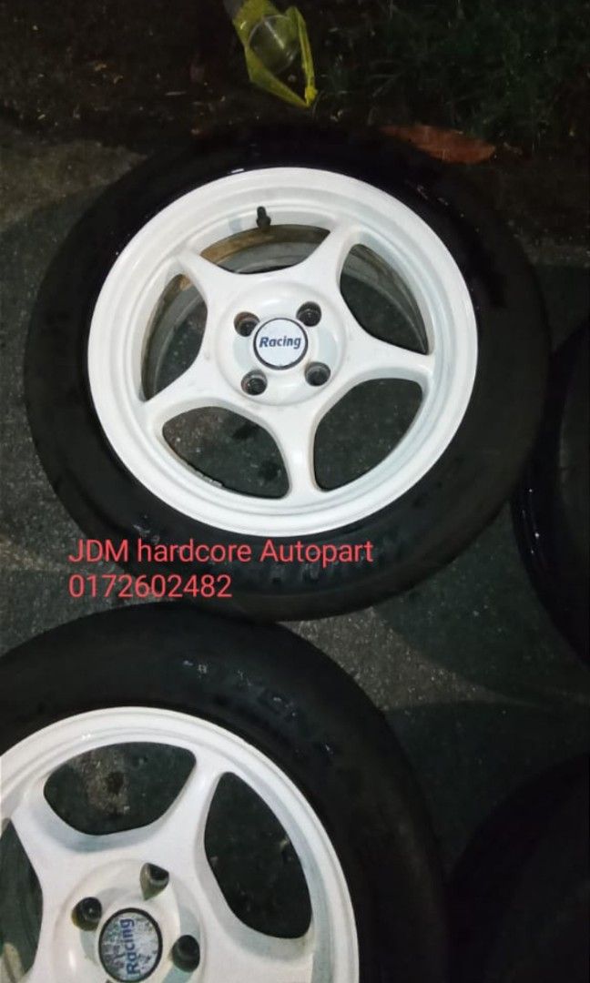 Rim enkei rpo1 cutting original 15inci pcd 100, Auto Accessories on ...