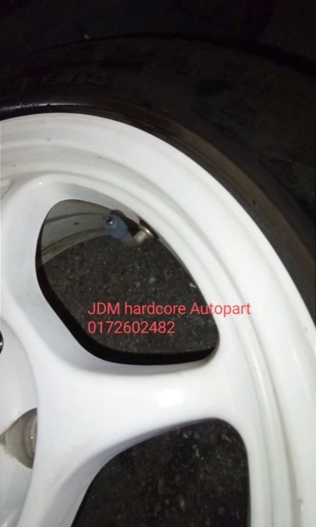 Rim enkei rpo1 cutting original 15inci pcd 100, Auto Accessories on ...