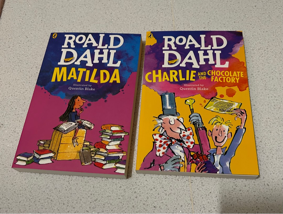 Roald Dahl story books (2 books), Hobbies & Toys, Books & Magazines ...