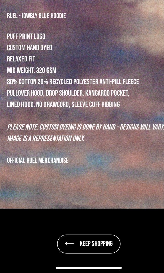 RUEL OFFICIAL MERCH HAUL, Men's Fashion, Tops & Sets, Tshirts & Polo ...