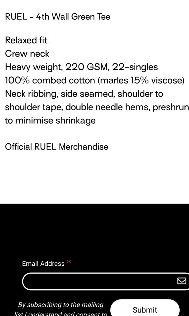 RUEL OFFICIAL MERCH HAUL, Men's Fashion, Tops & Sets, Tshirts & Polo ...