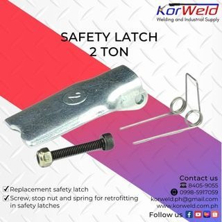 Safety Latch For Chain Block, Commercial & Industrial, Construction ...