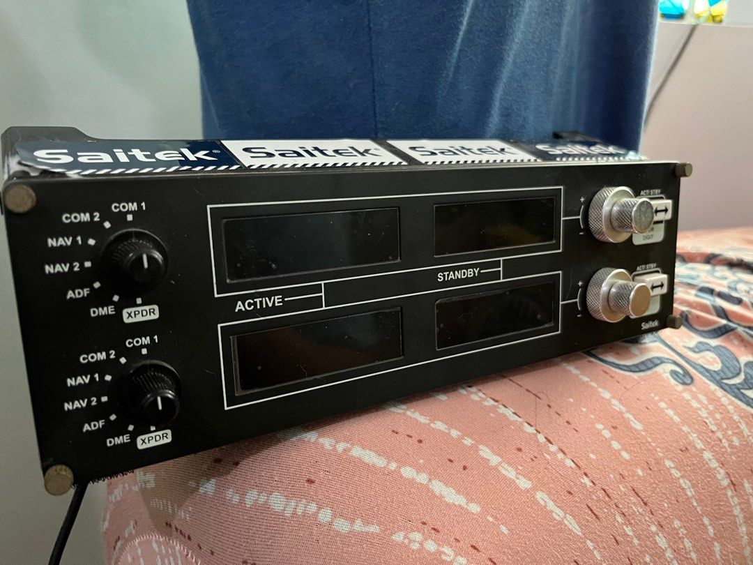 SAITEK PRO FLIGHT RADIO PANEL, Hobbies & Toys, Toys & Games on Carousell