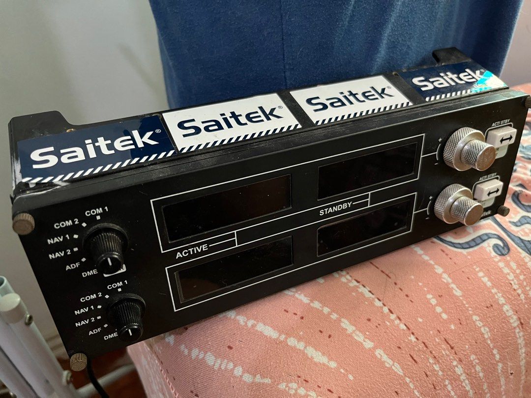 SAITEK PRO FLIGHT RADIO PANEL, Hobbies & Toys, Toys & Games on Carousell