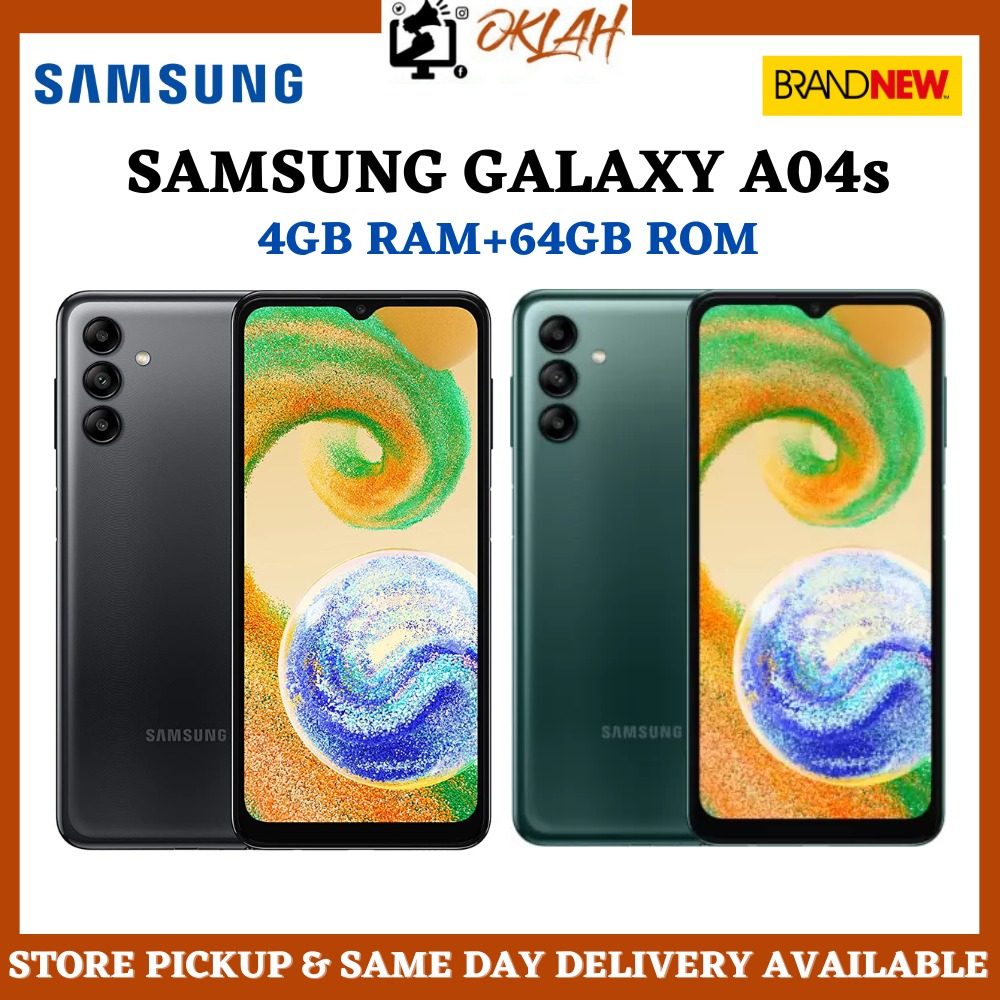 Samsung Galaxy A04S (4GB+64GB) | Brand New With Warranty | Store Pickup ...